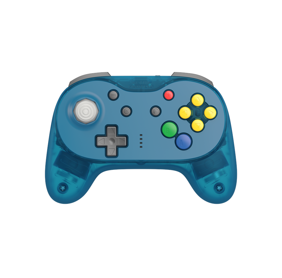 Retro Fighters Brawler64 Pro - Ice Blue - Wireless Controller - Nintendo 64