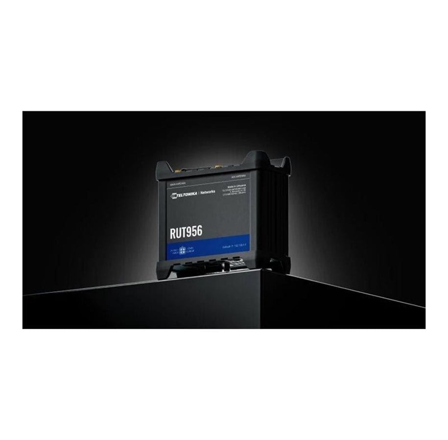Teltonika RUT956 - wireless router - WWAN - Wi-Fi - 3G 4G 2G - DIN rail ...