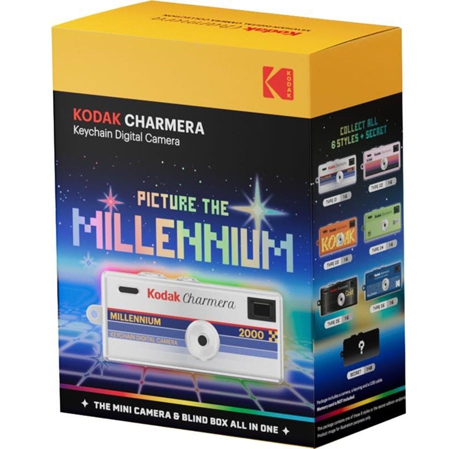 KODAK Charmera Millennium Keychain Digital Camera - Blind Box (1 pc ...