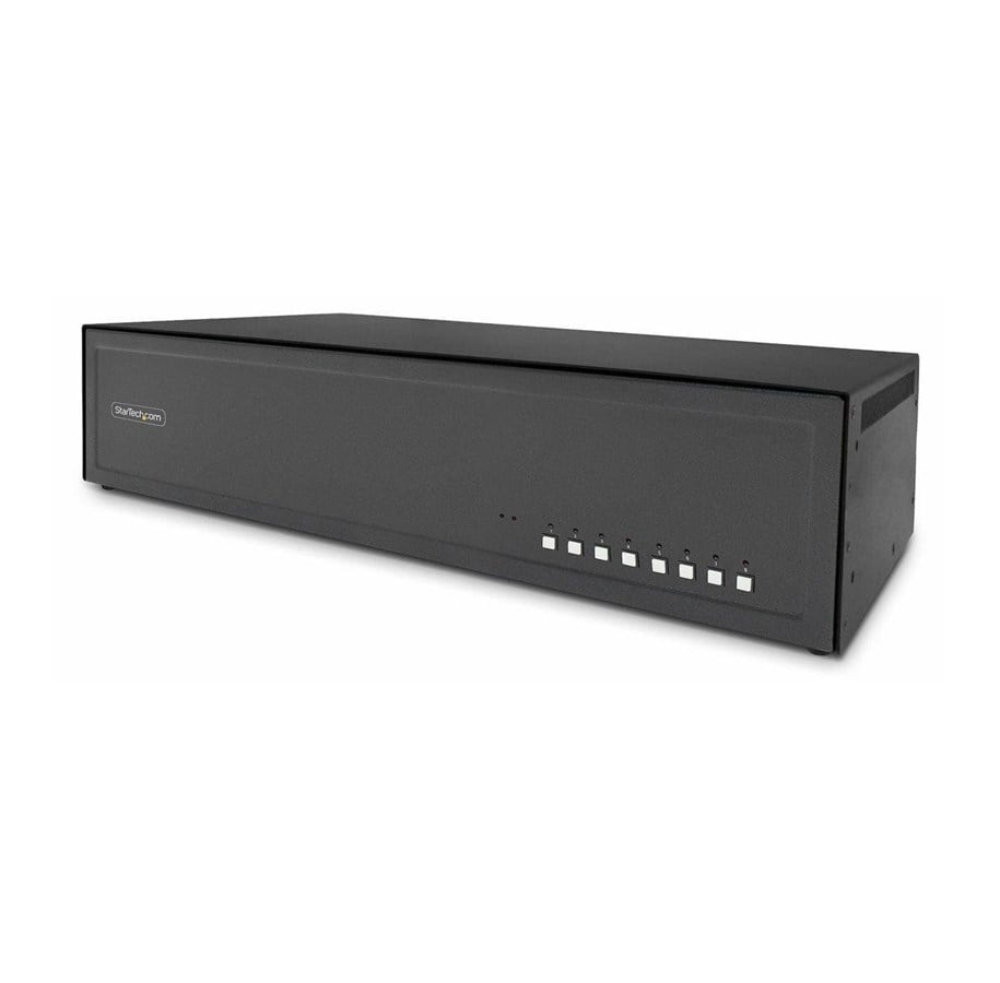 StarTech.com Startech - KVM / audio / USB switch - 8 ports - TAA Compliant